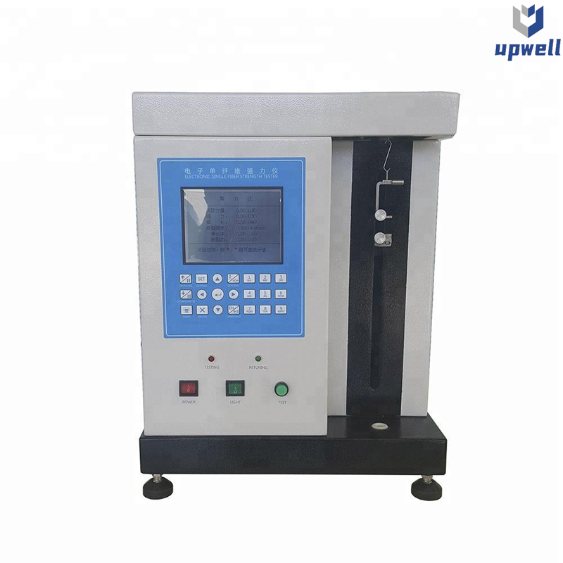 Electronic Single Fiber Tensile Strength Testing Machine – Jinan Upwell ...